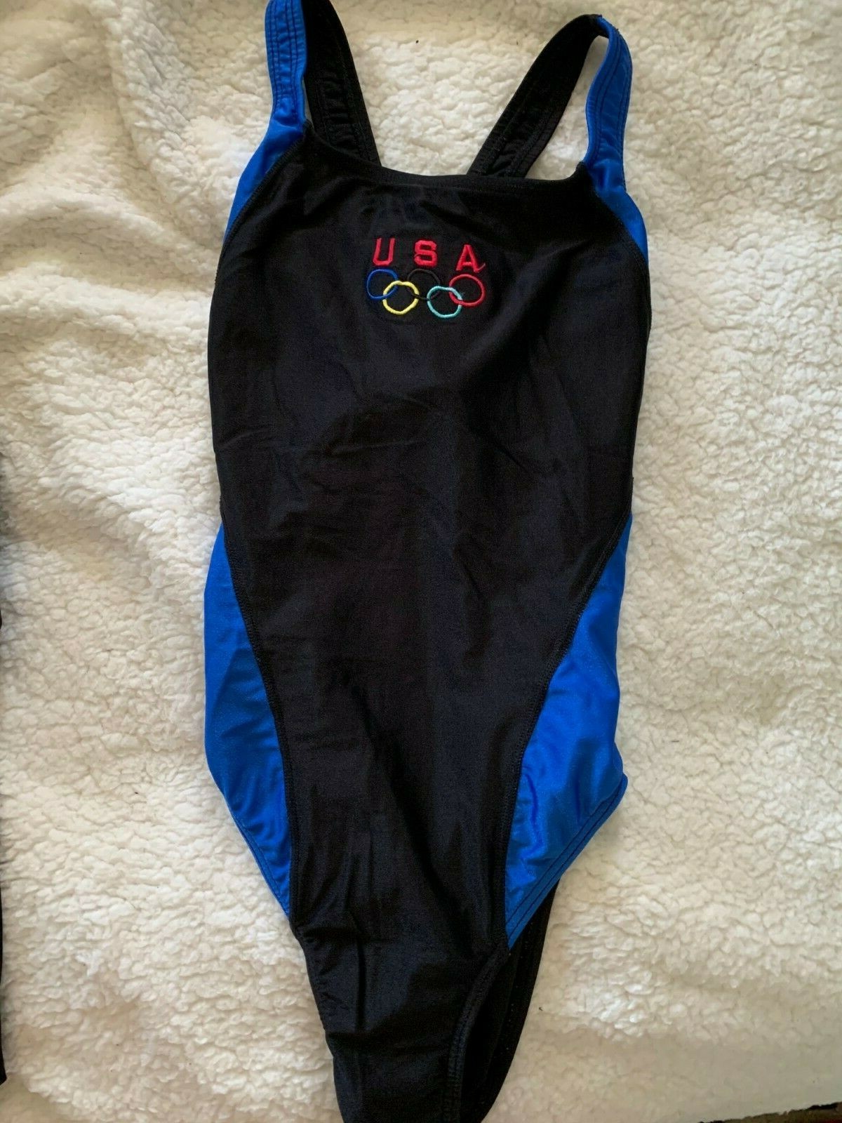 vintage Speedo TEAM USA Olympic Olympics size 36 12 r… - Gem