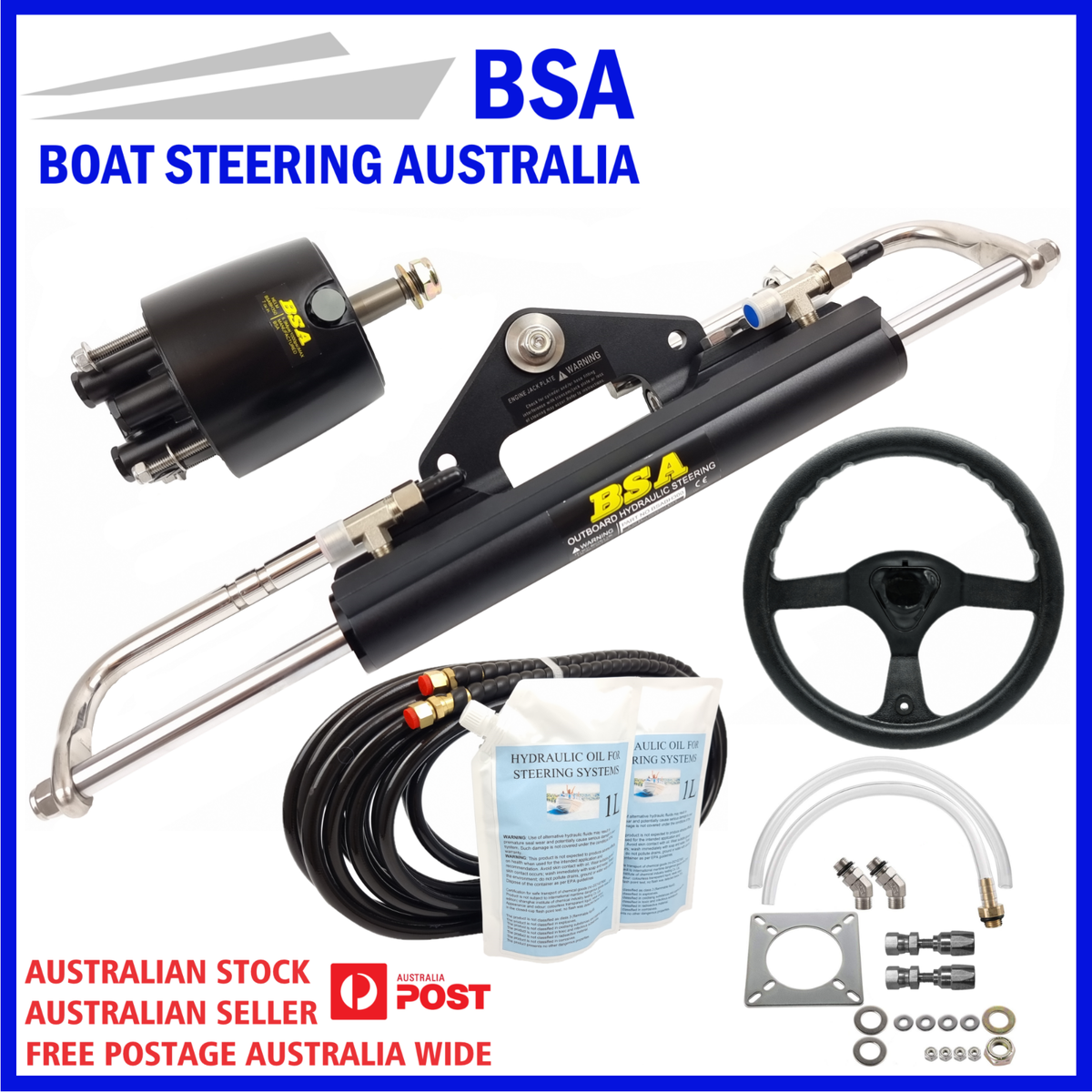 Yamaha Outboard Hydraulic Steering System Hydrodrive MF90W Hydraulic