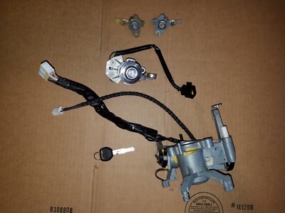 2004 ISUZU RODEO IGNITION SWITCH DRIVER PASSENGER TAILGATE DOOR LOCK ...