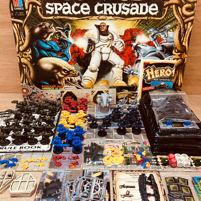Milton Bradley Space Crusade Board Game in Superb Condition Warhammer ...