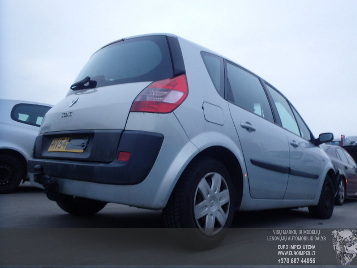 Rear Left side corner quarter window glass for Renault Scenic UK92786 ...