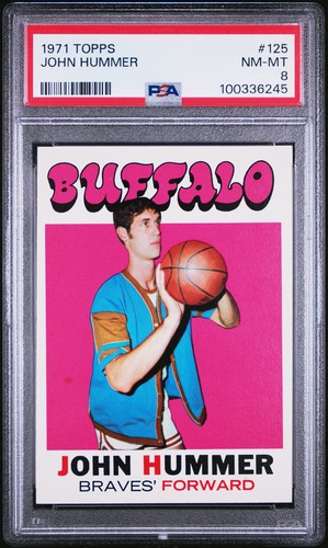 1971 TOPPS #125 JOHN HUMMER PSA 8 | eBay