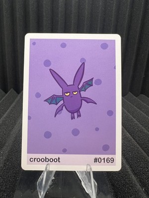 Crooboot (Crobat) #169 - Gen 2 Pookiemoot Fan Art - Pokemon | eBay
