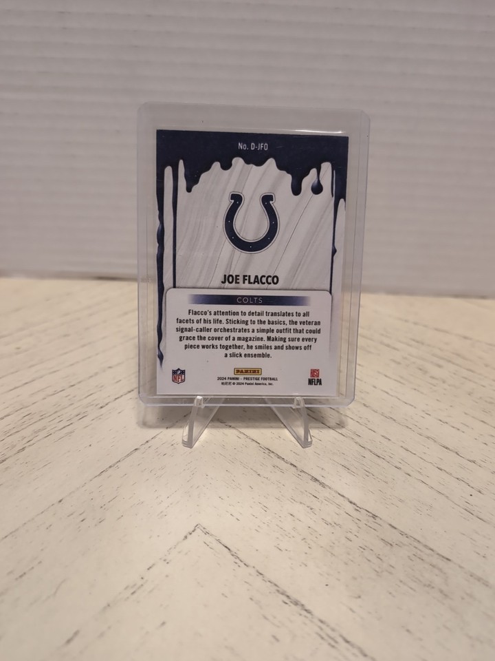 Joe Flacco 2024 Prestige NFL Drip SP Football Card - Indianapolis Colts ...