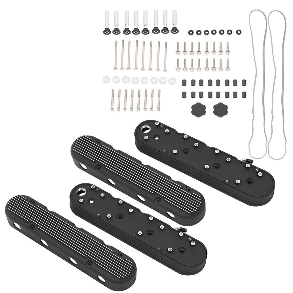 Engine Valve Covers Fit Chevy GM LS Engines LS1 LS2 LS3 LS6 LS7 5.3L 5. ...