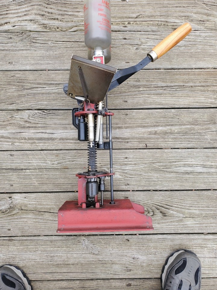 MEC 762R GRABBER PROGRESSIVE 12 GAUGE SHOTSHELL LOADER PERFECT WORKING ...