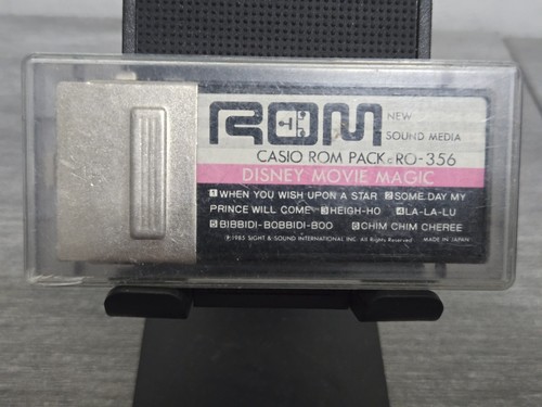 Vintage Casio Casiotone Keyboard ROM Pack RO-356 Disney Movie Magic | eBay