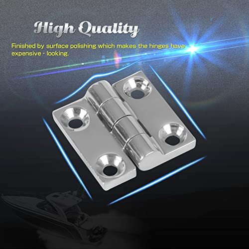 Heavy Duty Boat Hinge Strap Mirror Polished Marine Hinges Mount Hardware Hatc... | eBay