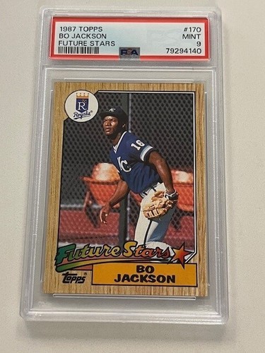 1987 Topps #170 Bo Jackson Rookie Card PSA 9 | eBay