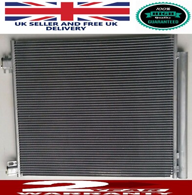 NEW AC/CONDENSER FITS NISSAN QASHQAI 1.6 DCI J11 YEAR 12/2013 ON 2 YEAR ...