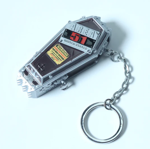 Guilty Gear Strive Goldlewis Coffin Metal Keychain Figure Charm Key ...