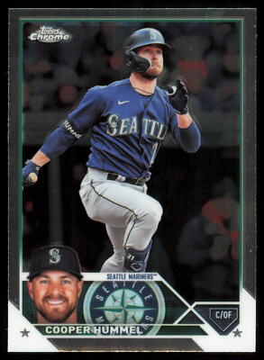 2023 Topps Chrome Update #USC120 Cooper Hummel Seattle Mariners | eBay