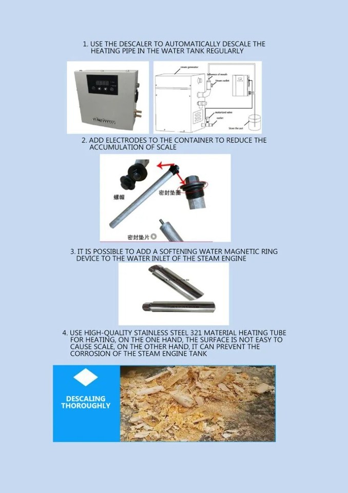 Automatic Steam Generator Home Steam Sauna Room Steam Machine Sauna ...