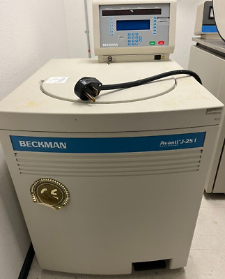 Beckman Coulter Avanti J-25I centrifuge with Rotor JA-14, Power on, no ...