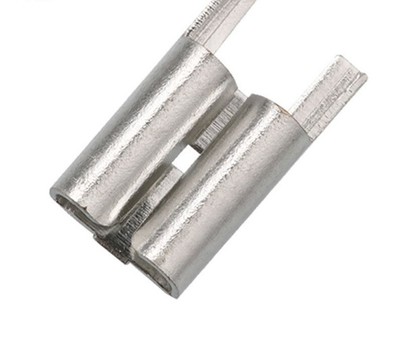 PCB Welding Terminal Circuit Board Plug In Spring 4.8mm Tin Plated 50 ...