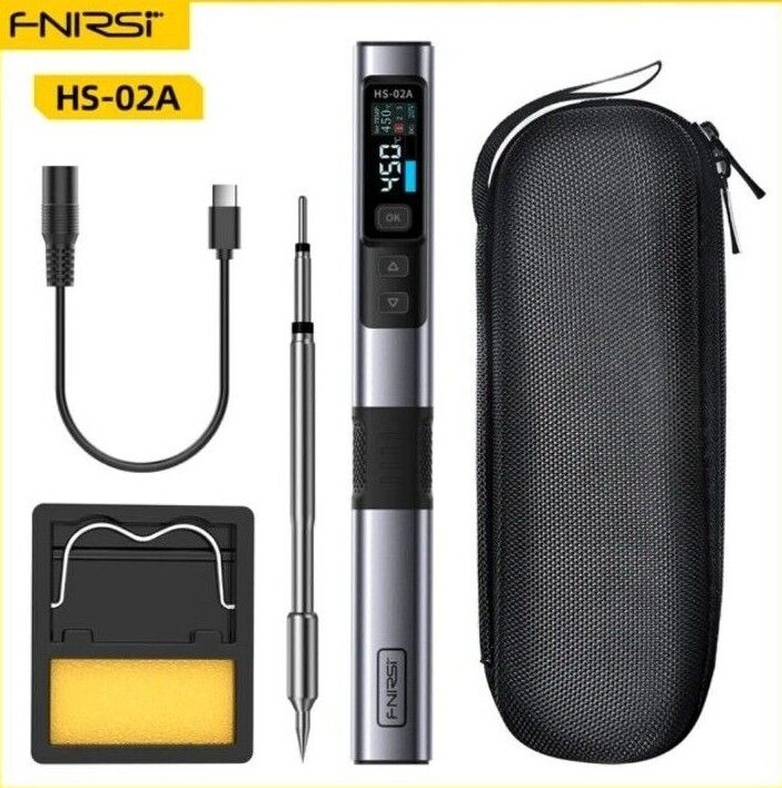 Best Adjustable Portable Temperature Soldering Iron 100-450℃ PD100W ...