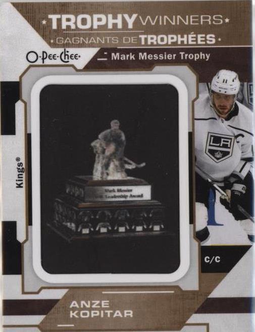 2023-24 O-Pee-Chee - Trophy Winners Manufactured Patches Mark Messier ...