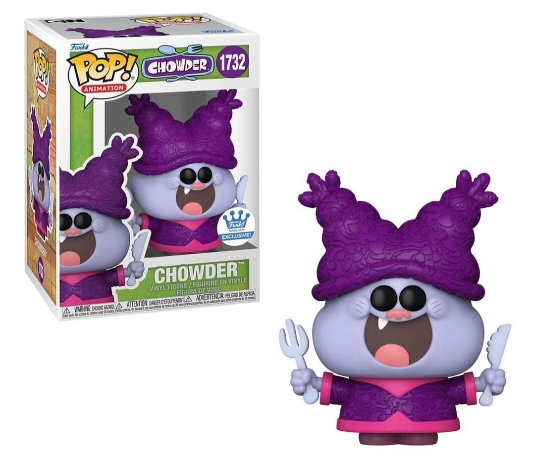 Funko Pop Chowder #1732 -Cartoon Network- Funko Exclusive *PREORDER | eBay