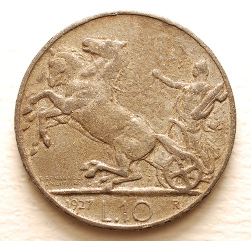 10 Livres False Period 1927 Kingdom D'Italia | eBay