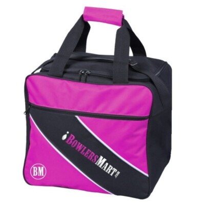 BowlersMart Essential 1 Ball Single Tote Pink Bowling Bag | eBay