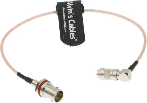 BNC Female to DIN 1.0 2.3 Male Right Angle RG179 75Ohm Cable for ...
