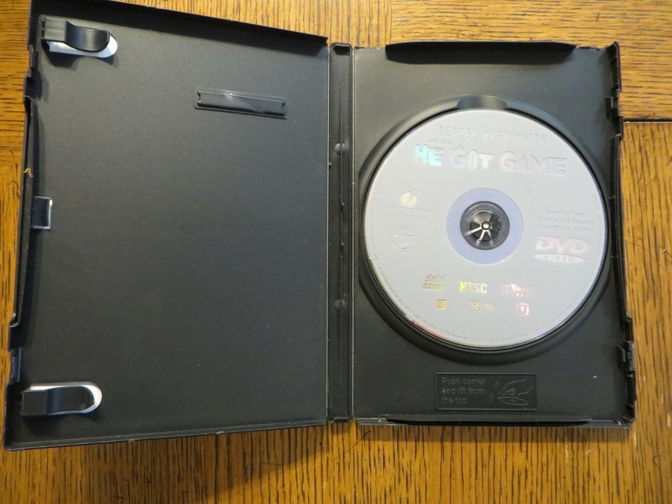 He Got Game - Denzel Washington, Milla Jovovich - 1998 Touchstone DVD ...