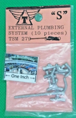 Triangle Scale Models S scale #279 External Plumbing System, 10 pc. Kit ...