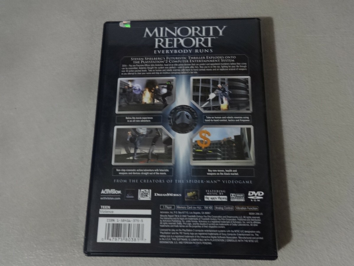 Minority Report Card