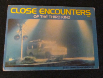 1977 Wonder Bread Close Encounters of the Third Kind #7 Neary's First ...