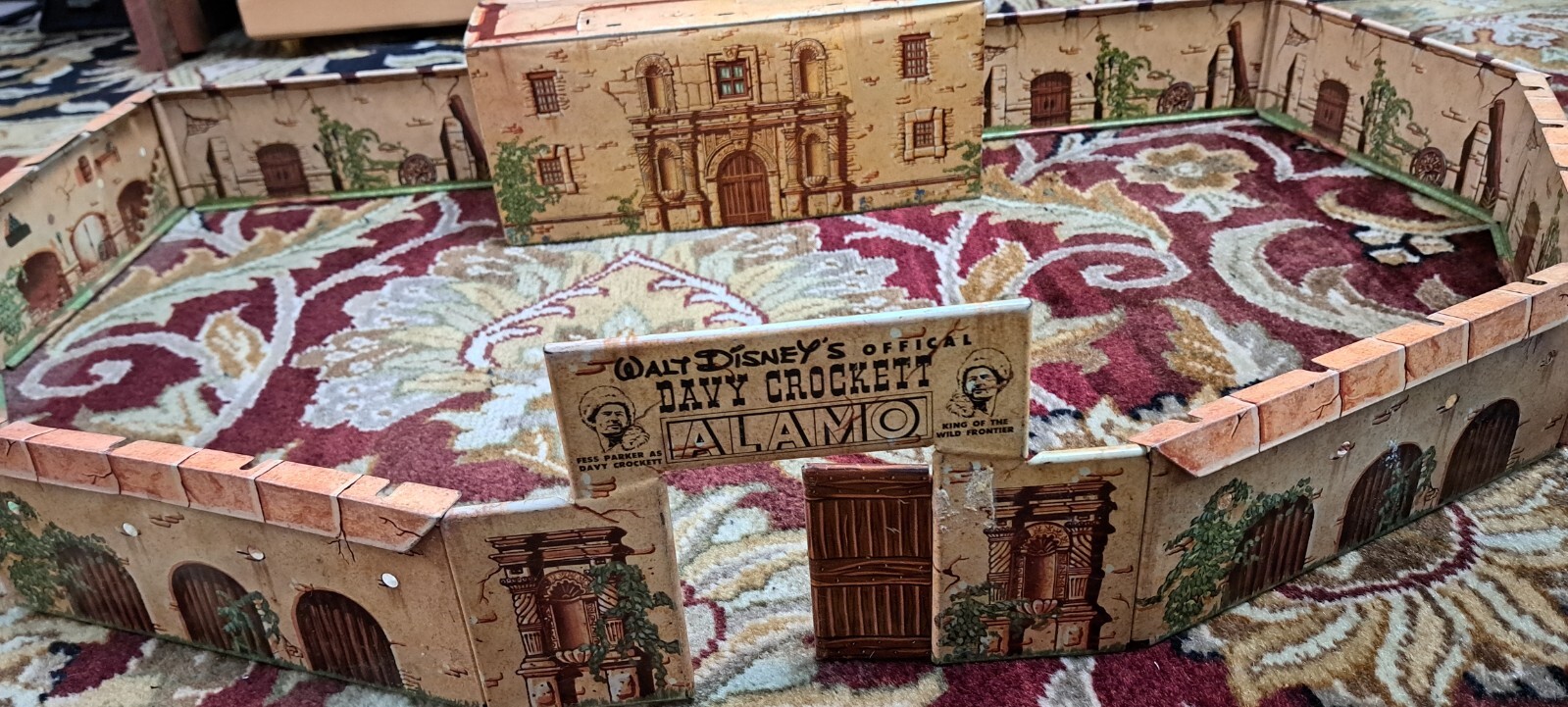 Fort Apache and Disney Alamo sets combined. Late 50's/early 60's | eBay