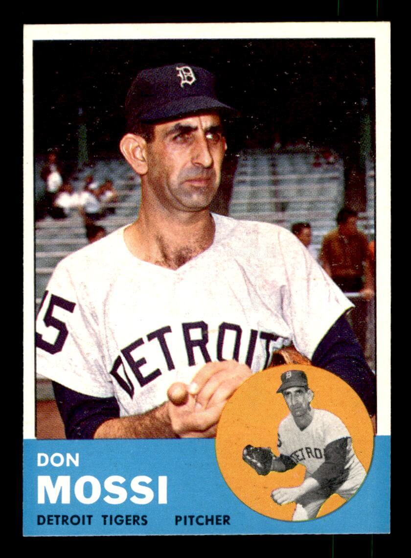 1963 Topps #530 Don Mossi - NM-MT | eBay