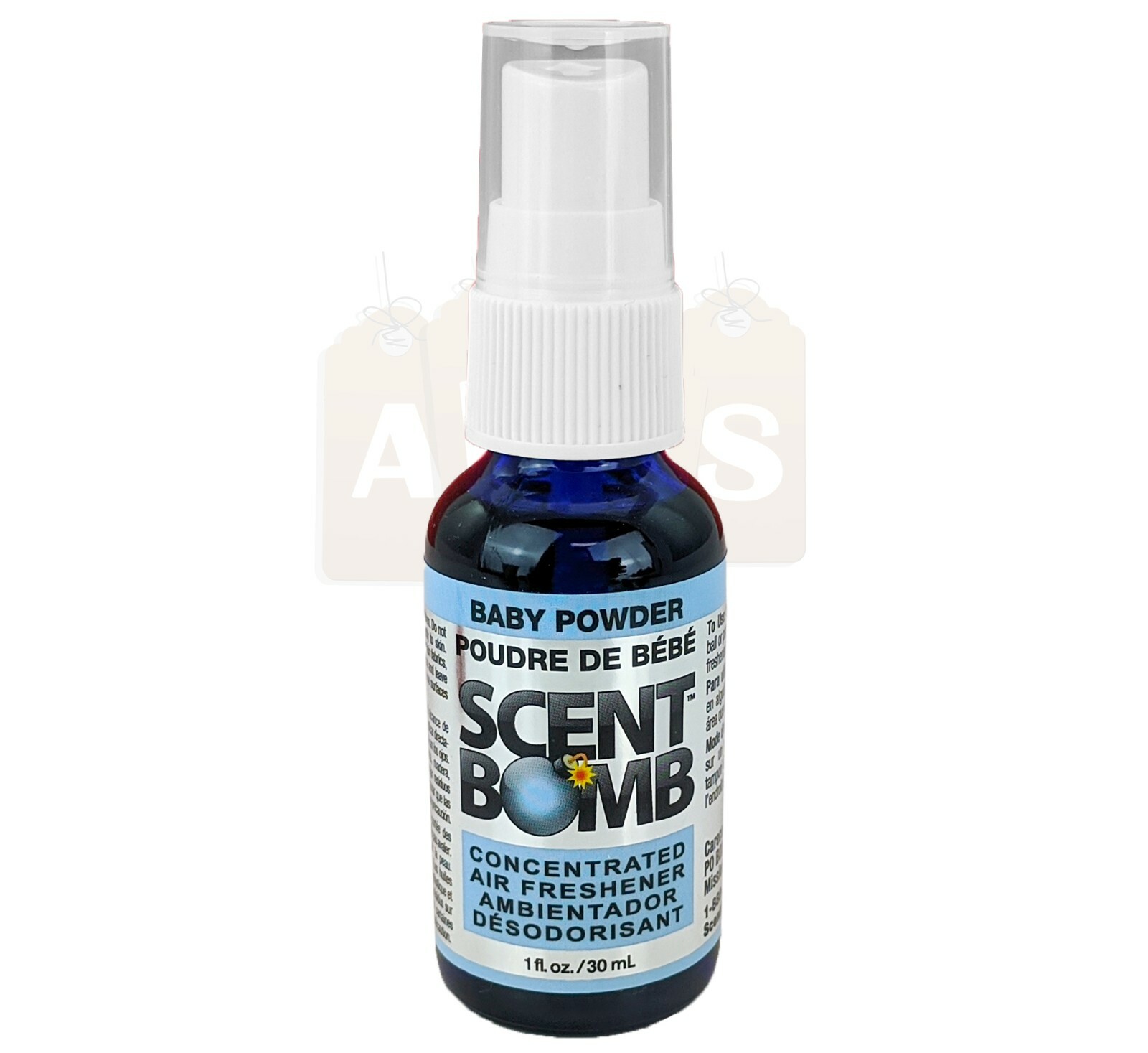 Scent Bomb Tangerine Blast Car Home Air Freshener High Concentrate 1oz ...