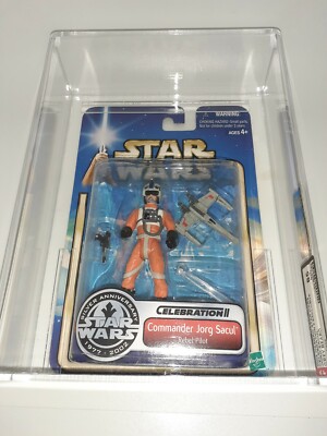 Hasbro Star Wars 25th Celebration 2 Excl Jorg Sacul George Lucas AFA 85 ...