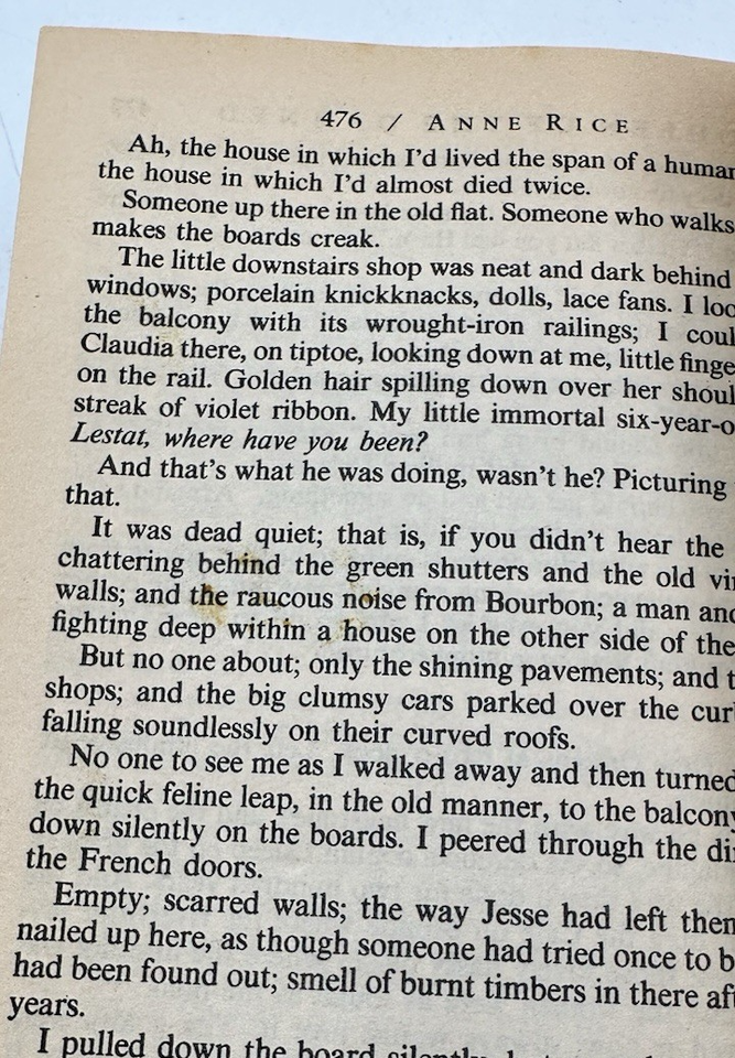 The Queen of the Damned Anne Rice Ballantine Books 1992 Popular Purple ...