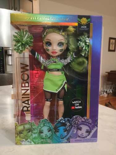 Rainbow High Cheer Jade Hunter NEW Green Cheerleader Doll 10" MGA 2020 ...