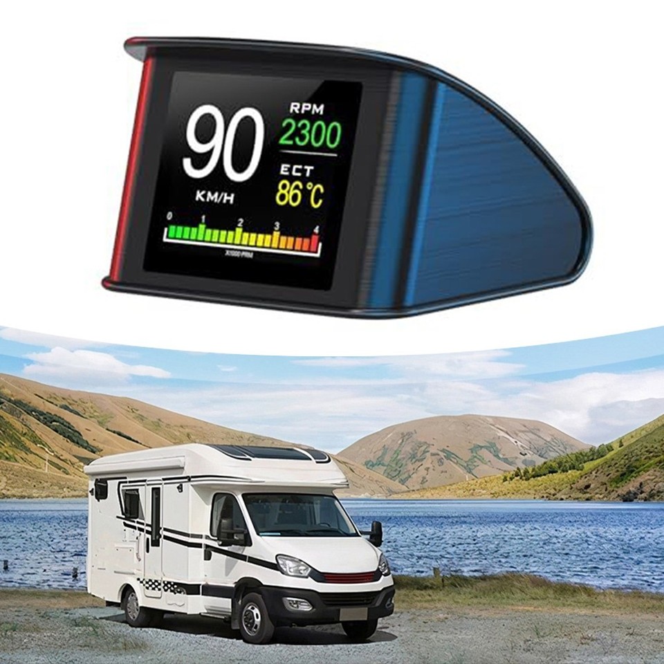 TFT LCD Head Up Display Board Supporting and KMH Units for User ...