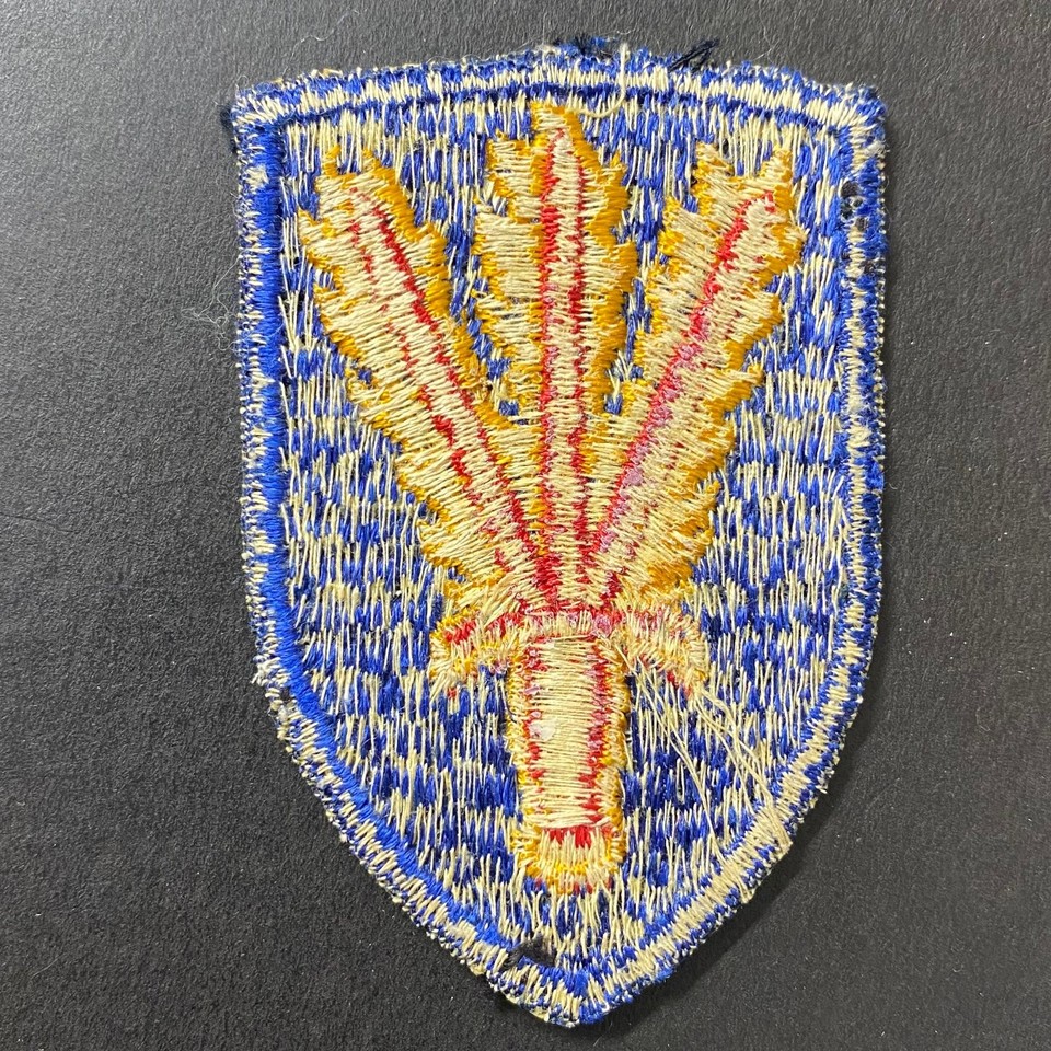 US Army 166th Regimental Combat Team (Ohio NG) Patch Embroidered Shield ...