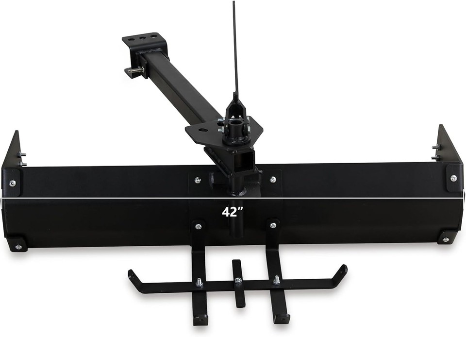 42" Tow Behind Box Scraper Lawn Tractor with Tractor Box Blade Hitch ...