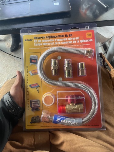 Mr Heater F271239 Universal Gas-Appliance Hook-Up Kit -Stove Line Valve ...