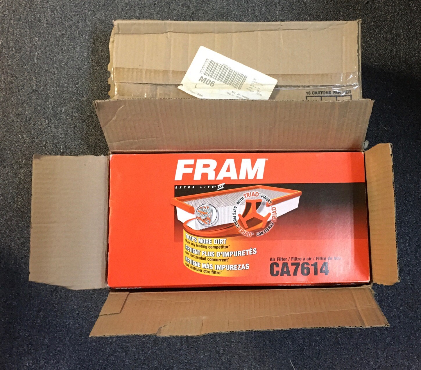 FRAM AIR FILTER PACKAGE OF 6 BRAND NEW | eBay