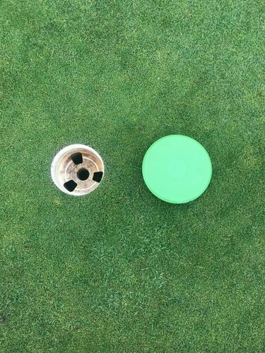JL Golf green putting hole COVER stop hole filling with water choose ...