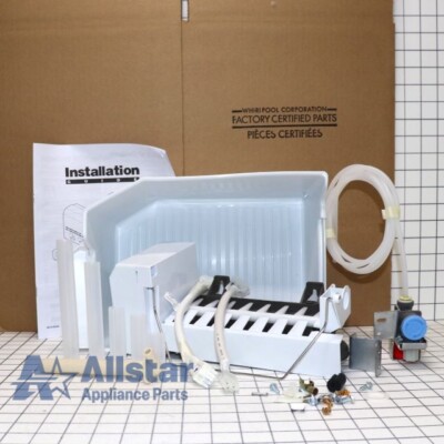 Whirlpool Refrigerator Ice Maker Assembly W11517113 (ECKMFEZ2) | eBay