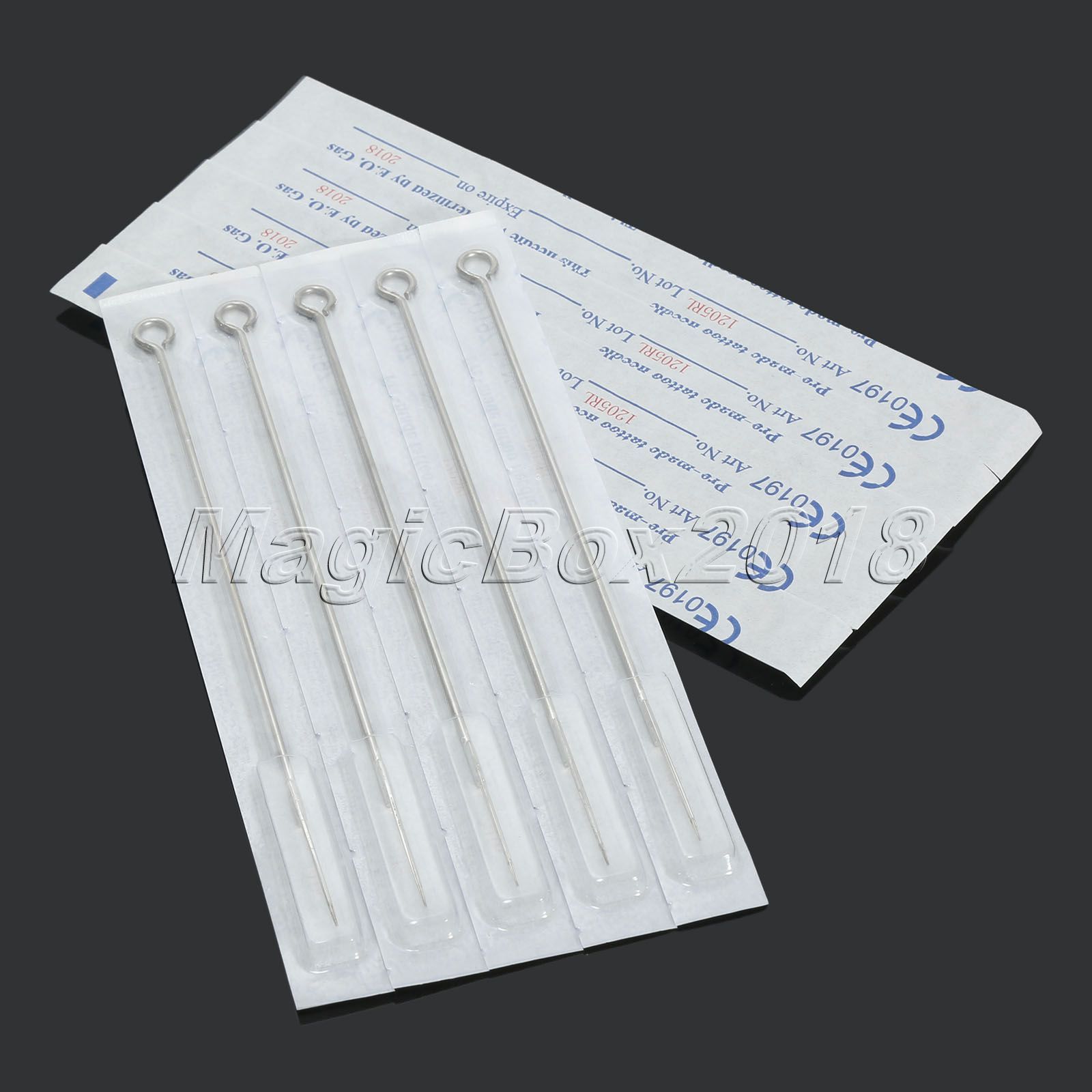 Stainless Round Liner Needles 5RL Disposable Medical Tattoo Needle Body ...