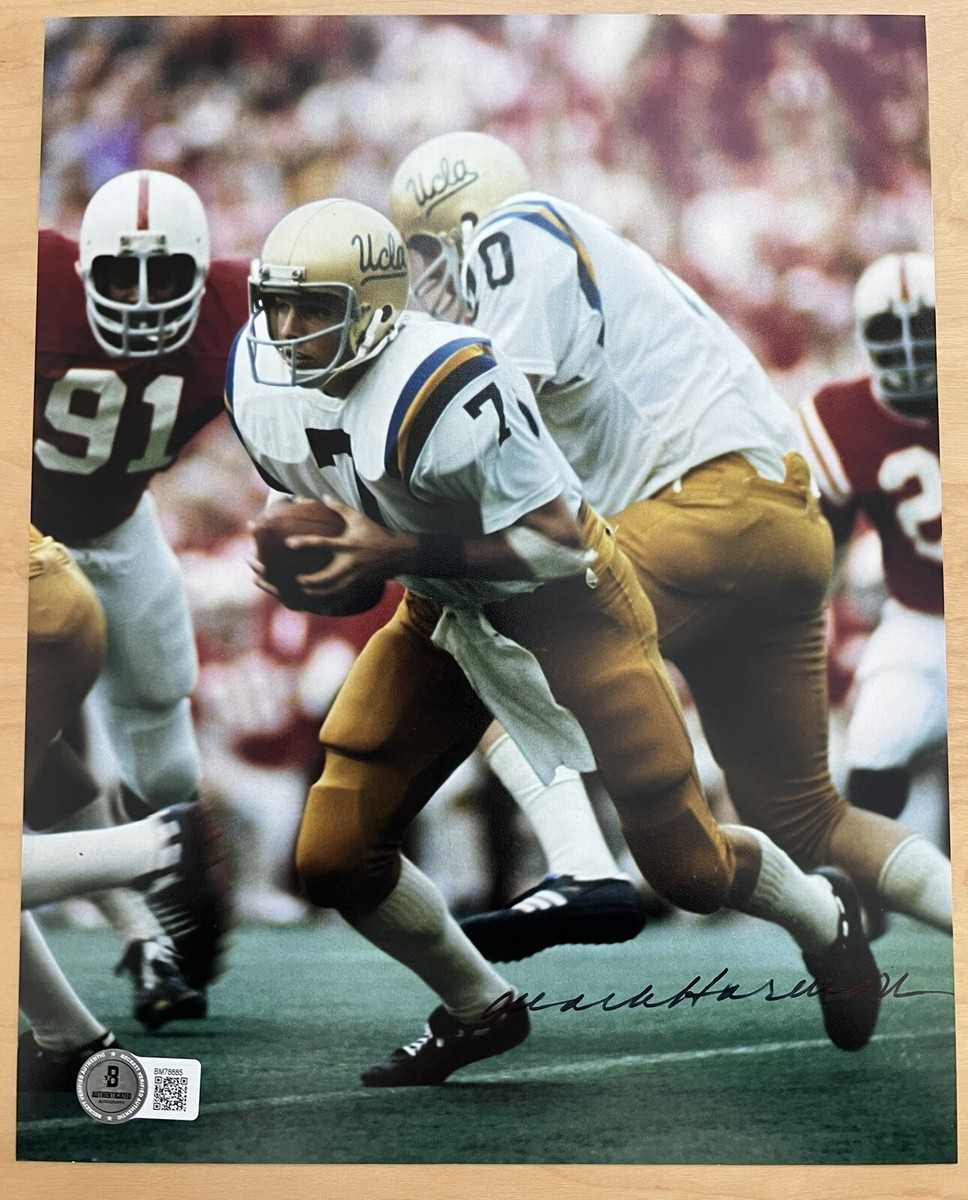 Mark Harmon Football 1972 Press Photo Mark Harmon Quarterback For UCLA