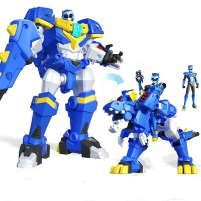 Miniforce Super Dino Power TRANS HEAD Armorbot T-Rex Dinosaur Figure ...