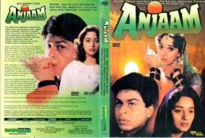 ANJAAM - DVD - Madhuri Dixit - Shahrukh Khan - Johny Lever - NEW ...