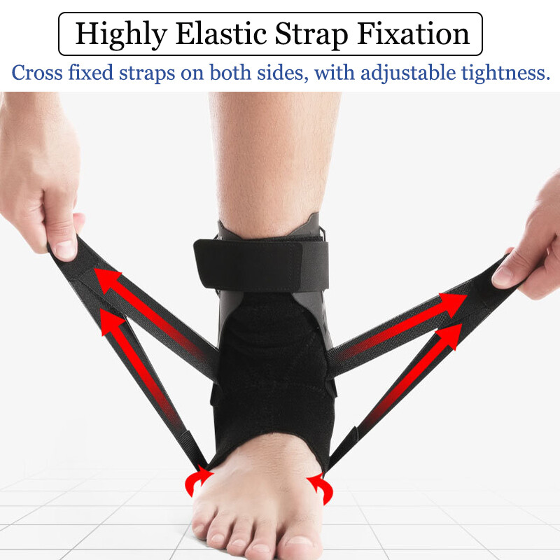 Drop Foot Ankle Brace Support Stabilizer Guard Compression Sprain Pain ...
