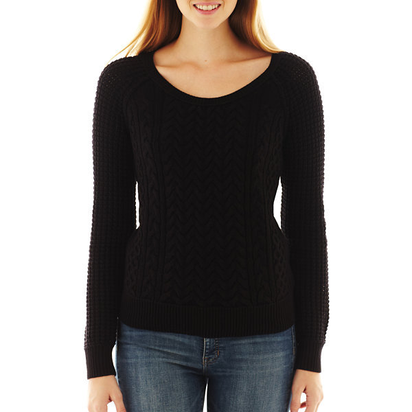 a.n.a Cable-Knit Sweater Black New With Tags Msrp $40.00 Size L, XL | eBay