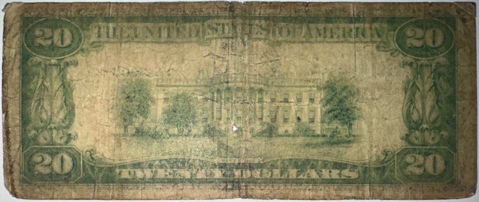 1929 $20 Atlanta Georgia National Currency Note - Fr#1870-F ...
