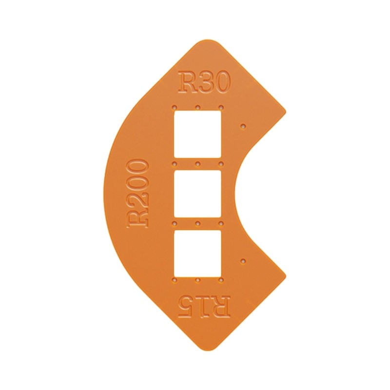 Woodworking Router Corner Radius Templates Jig Angle Circular Trimming ...